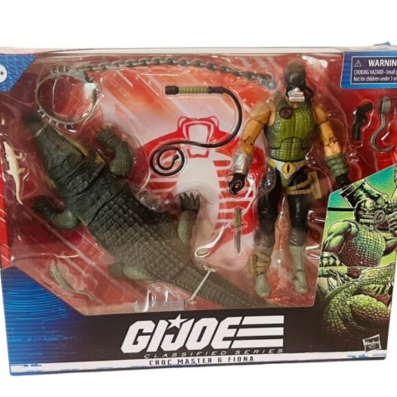 Hasbro | Toys | Croc Master Fiona Gi Joe Classified Cobra Action Figure ...